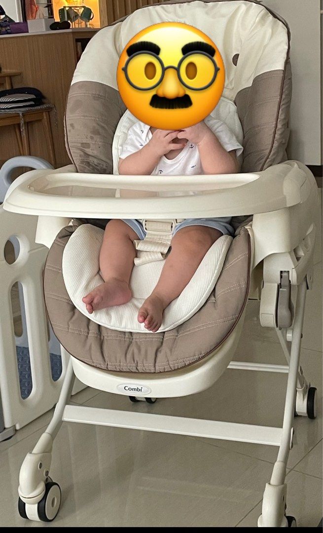 Combi Baby Chair and Manual Swing, Babies & Kids, Nursing & Feeding ...