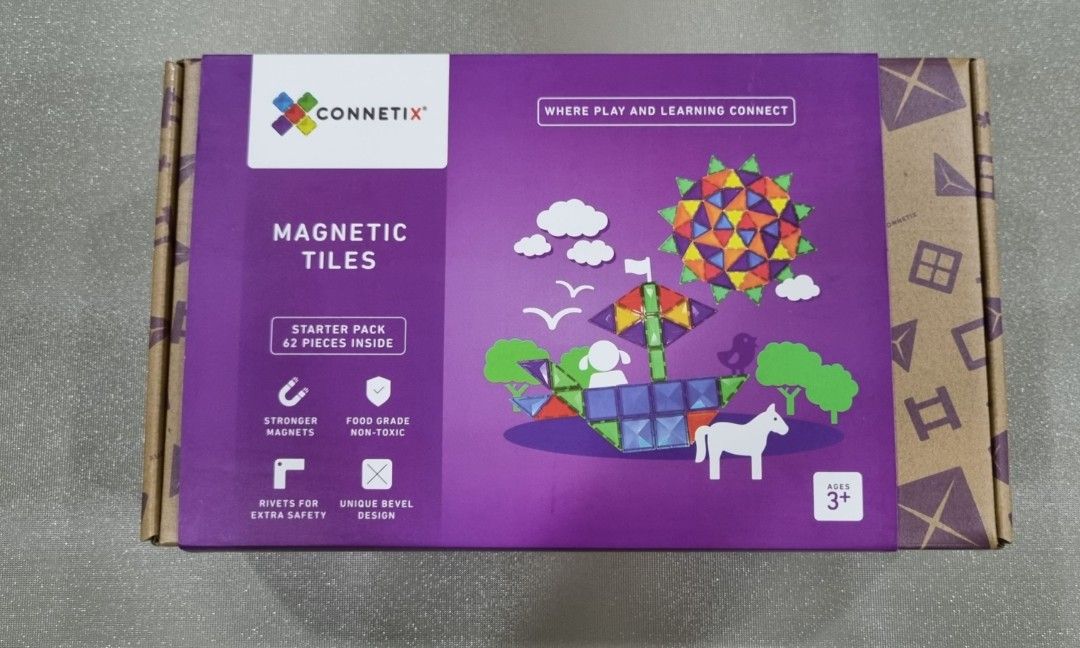 Connectix Starter Kit 62pieces, Hobbies & Toys, Toys & Games on Carousell