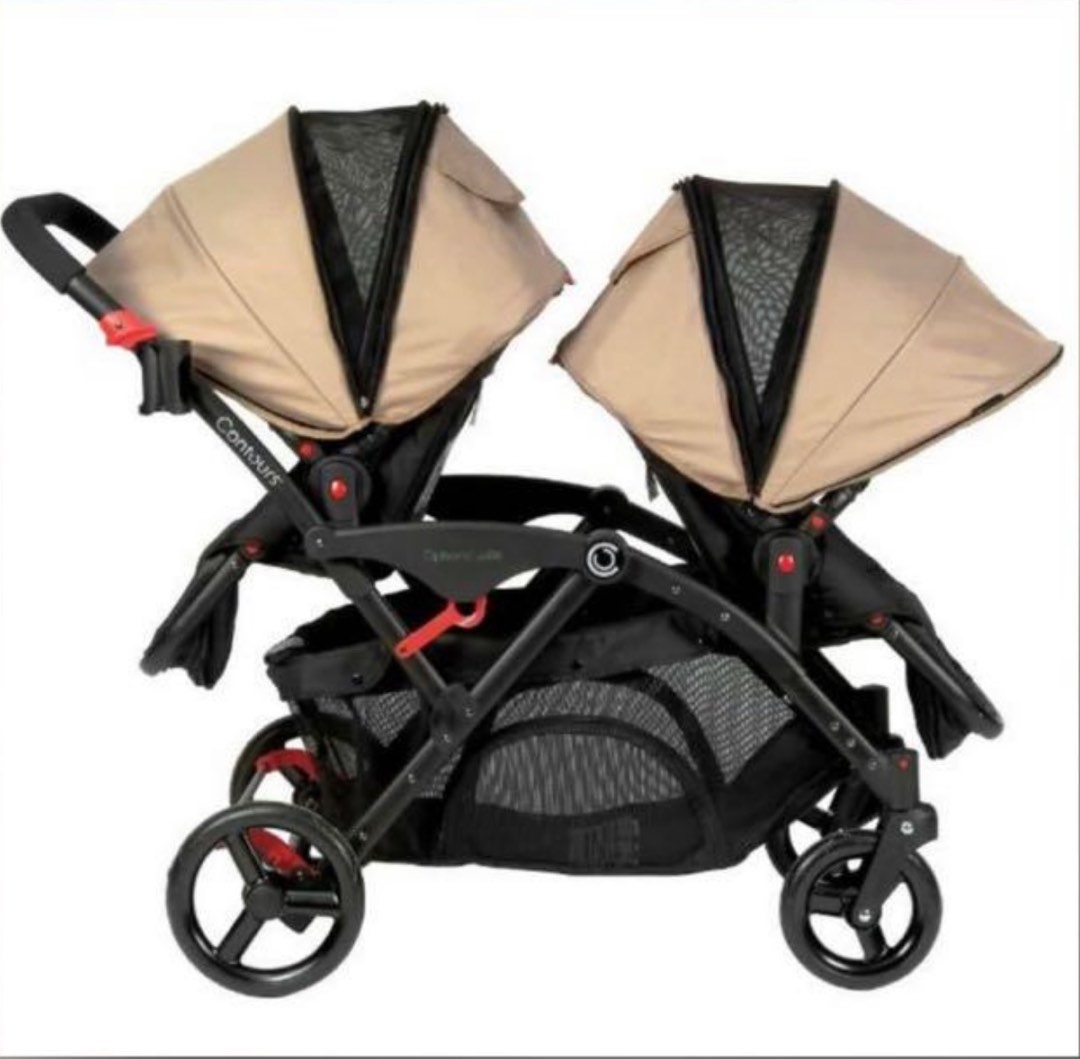 Contour Elite double stroller, Babies & Kids, Going Out, Strollers on ...