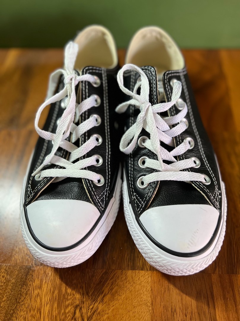 Converse Leather Sneakers, Women's Fashion, Footwear, Sneakers on Carousell