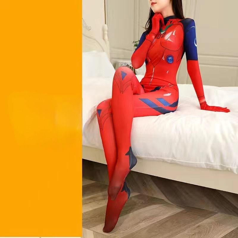 Cosplay Spiderman Zentai Suit Woman Jumpsuit Super Hero Spider Man Zentai Costume Red Black ...