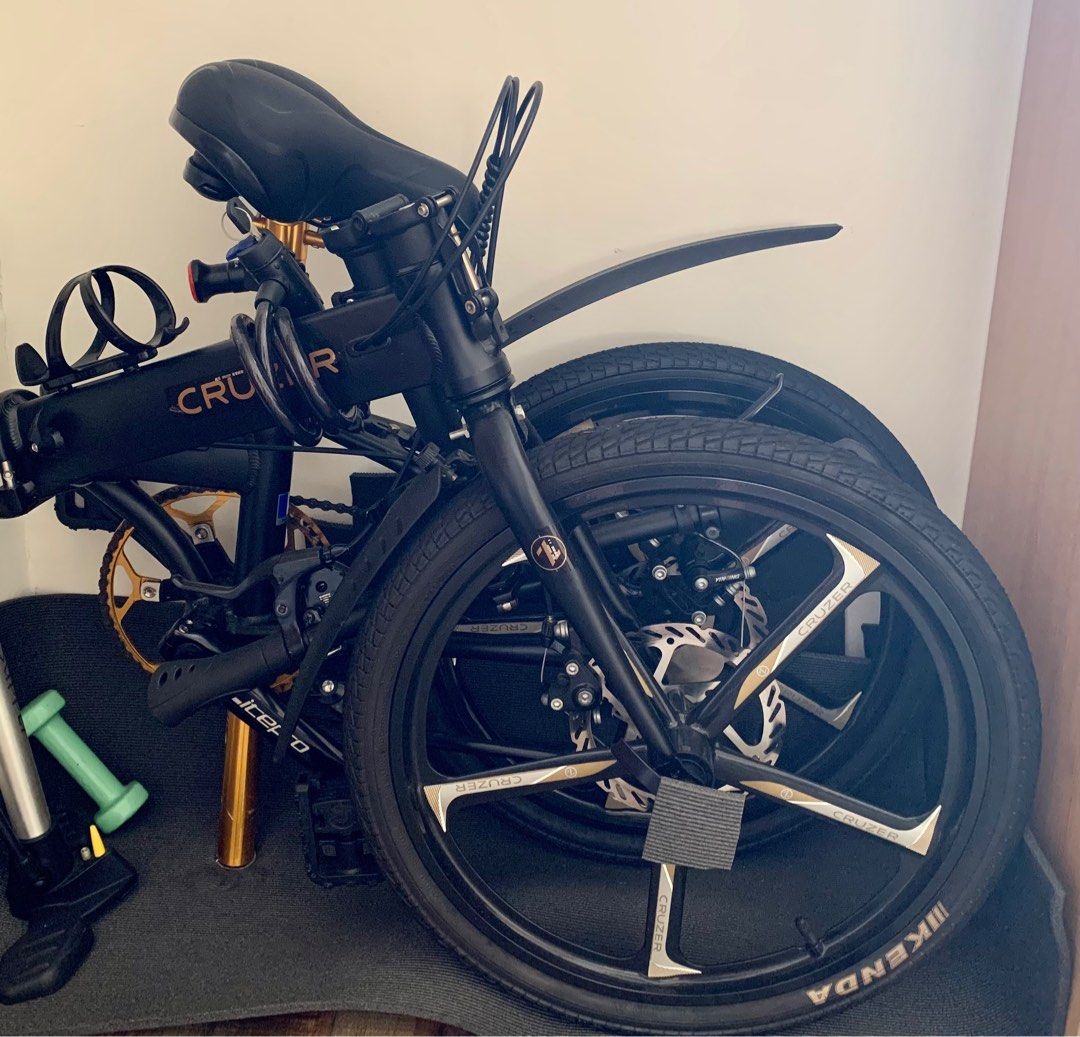 Cruzer Knight Foldable Bicycle, Sports Equipment, Bicycles & Parts ...