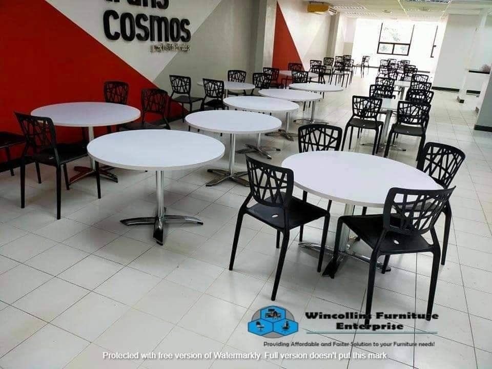 Customized Round Pantry Table, Round Laminated Conference Table ...