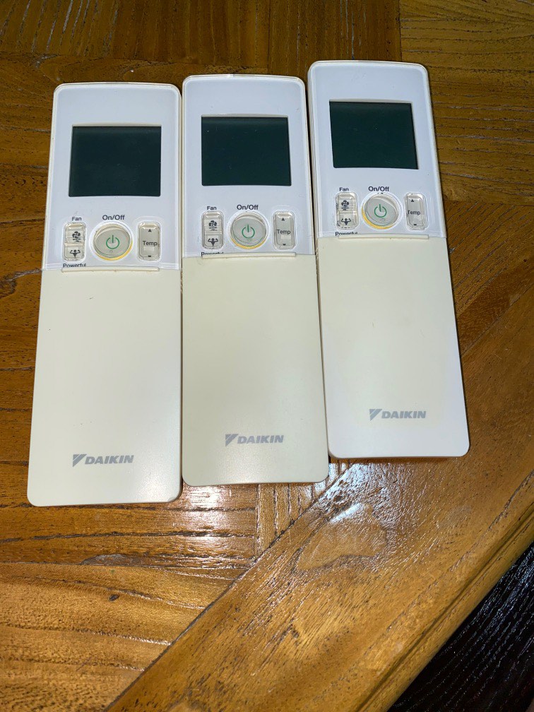 DAIKIN AIRCORN REMOTE, TV & Home Appliances, Air Conditioners & Heating ...