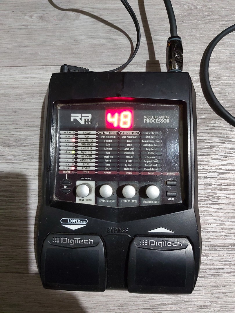 Digitech RP155, Hobbies & Toys, Music & Media, Musical Instruments on Carousell