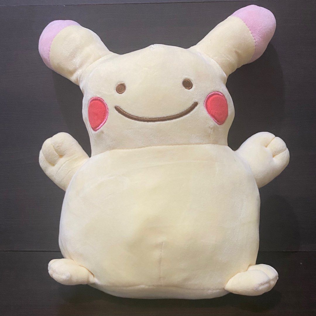 ditto pikachu pokemon reversible plush, Hobbies & Toys, Toys & Games on ...