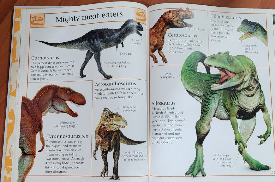DK Dinosaurs and Mammals books, Hobbies & Toys, Books & Magazines ...