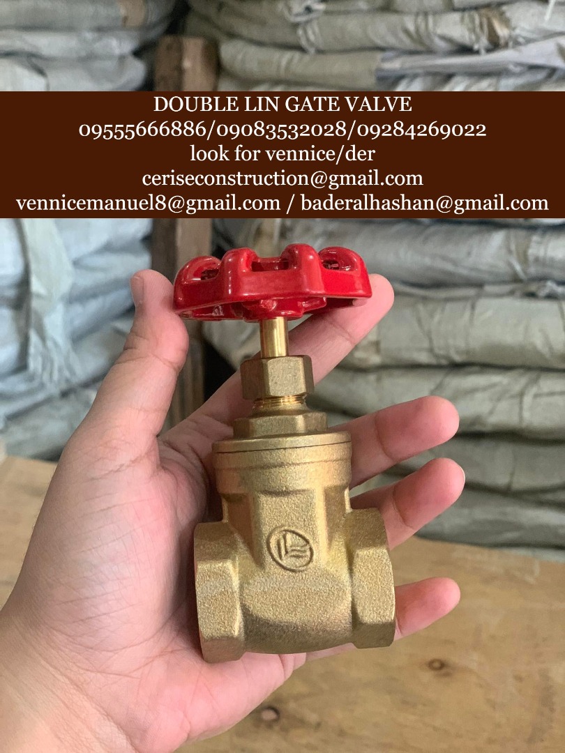 DOUBLE LIN GATE VALVE, Commercial & Industrial, Construction Tools ...
