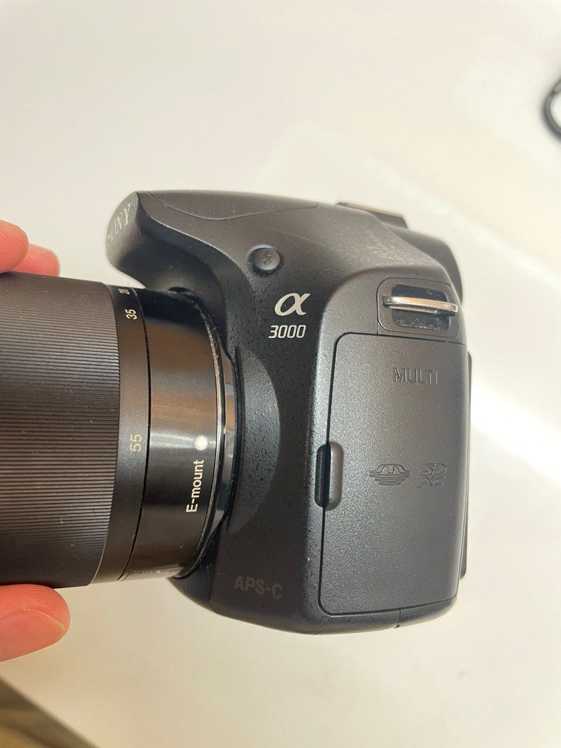 DSLR Camera Sony a3000 with bag, sd card 16gb, and charger (only ...