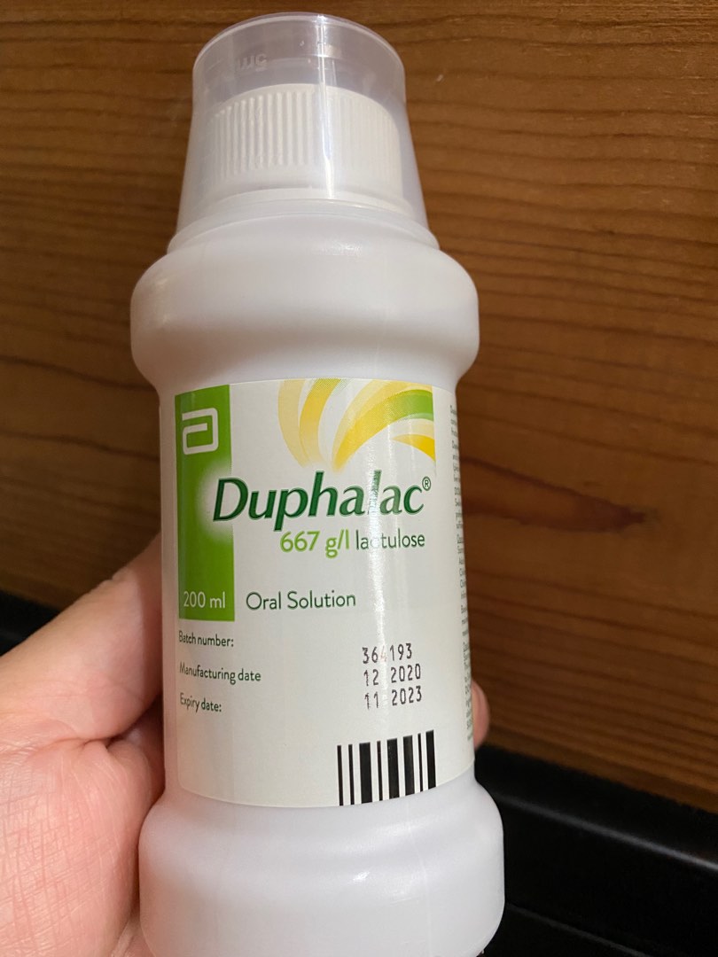 Duphalac 200ml 667g lactulose, Health & Nutrition, Health Supplements ...