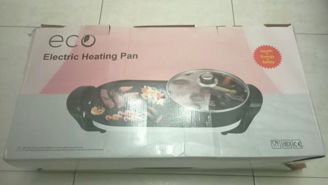 ECO Electric Heating Pan, TV & Home Appliances, Kitchen Appliances, BBQ ...