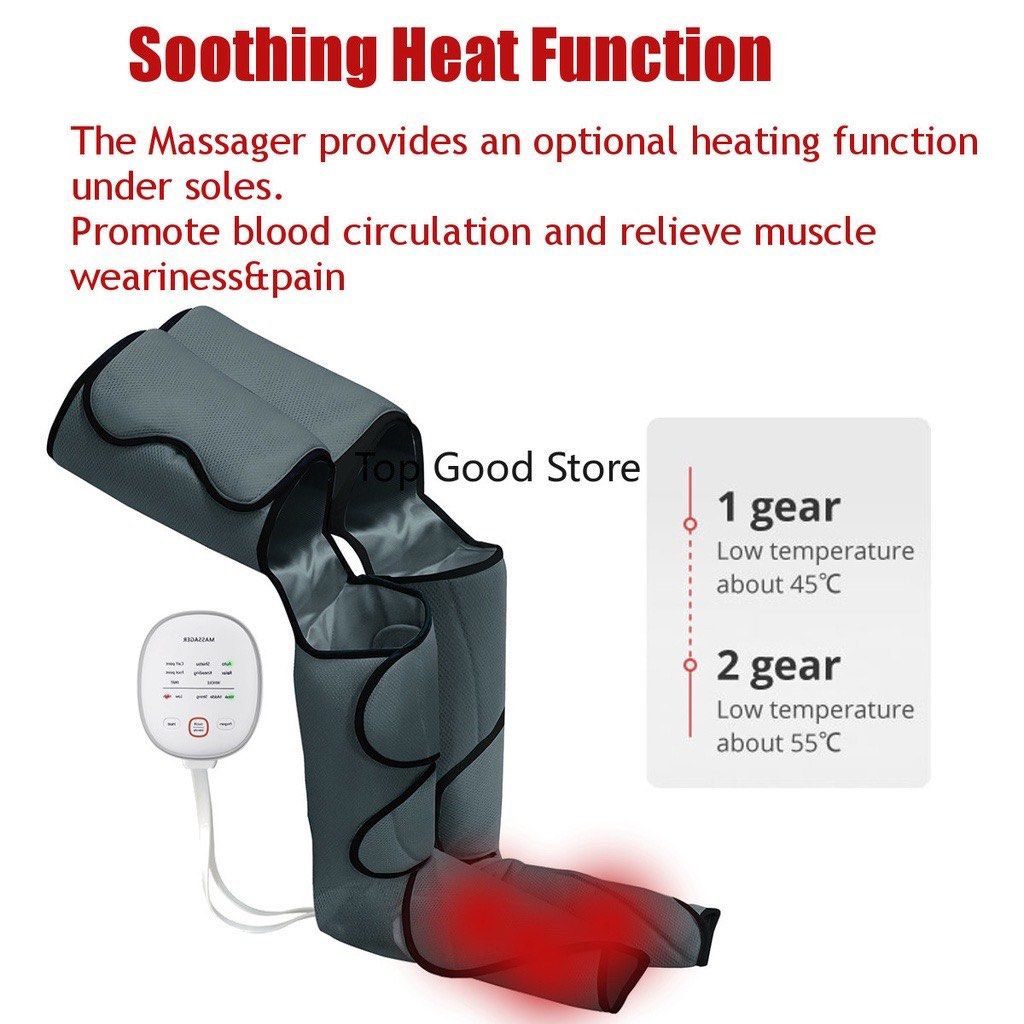 Electric Air Compression Leg Foot Massager Health And Nutrition Massage