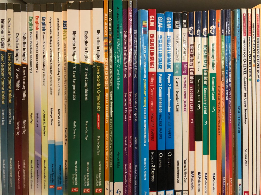 FREE TYS NOTES*English assessment books sec 1,2,3,4 o level Distinction ...