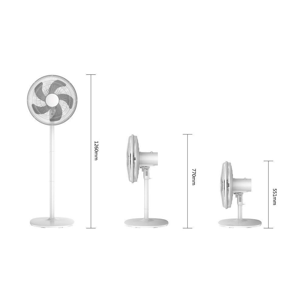 Europace 3-in-1 Stand Fan with 5 Blades, Furniture & Home Living ...