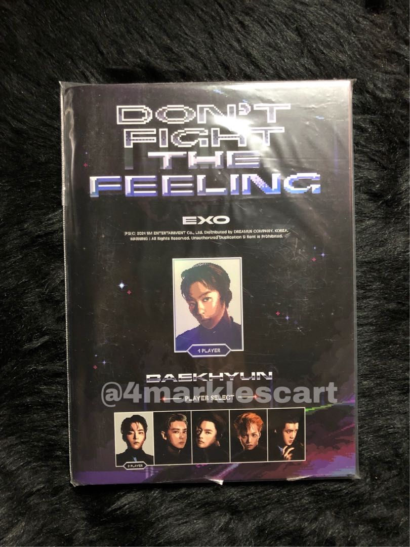 EXO UNSEALED DFTF ALBUM EXPANSION BAEKHYUN VERSION, Hobbies & Toys ...