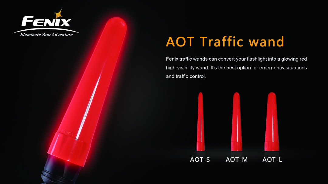 Fenix AOT-M Traffic Wand For Flashlight, Sports Equipment, Hiking & Camping on Carousell