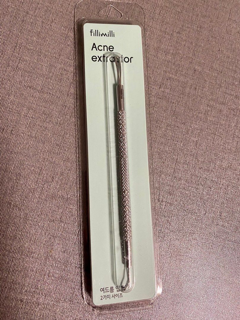 Fillimilli Acne Pimple Extractor Two-sided Korea, Beauty & Personal ...
