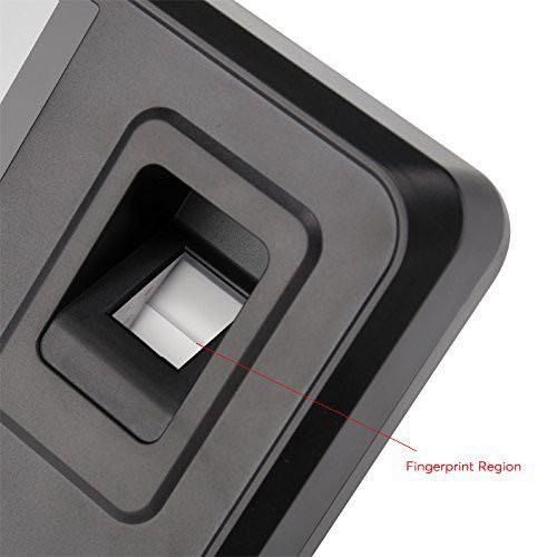 Fingerprint Time Attendance Digital Finger Print Punch Card Machine ...