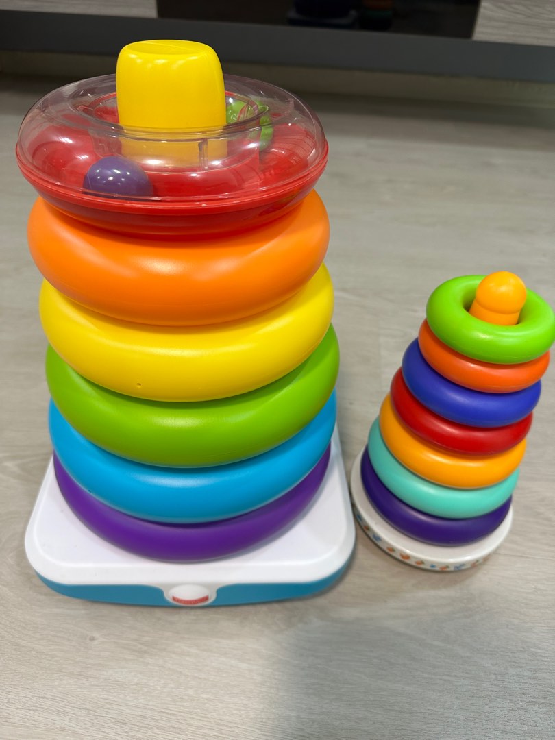 Fisher price Rock-A-Stack Toy, Babies & Kids, Infant Playtime on Carousell