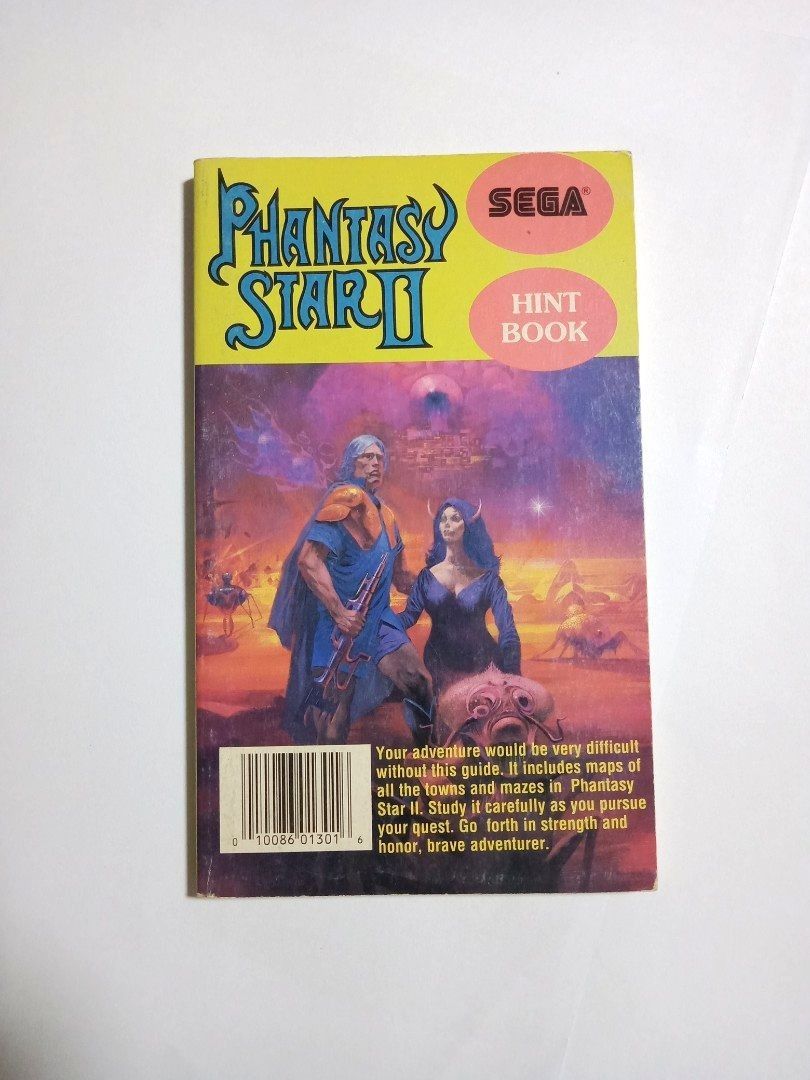 *Free Shipping* (Phantasy Star 2) Sega-Genesis, Mega-Drive Games (Full ...
