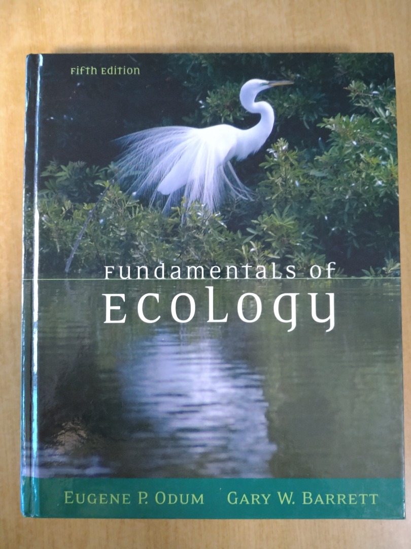 Fundamentals of Ecology (Fifth Edition), Hobbies & Toys, Books ... Fundamentals of Ecology (Fifth Edition), Hobbies & Toys, Books ...