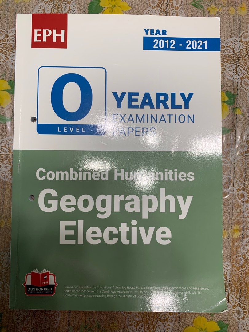 Geography o level ten year series (tys), Hobbies & Toys, Books ...