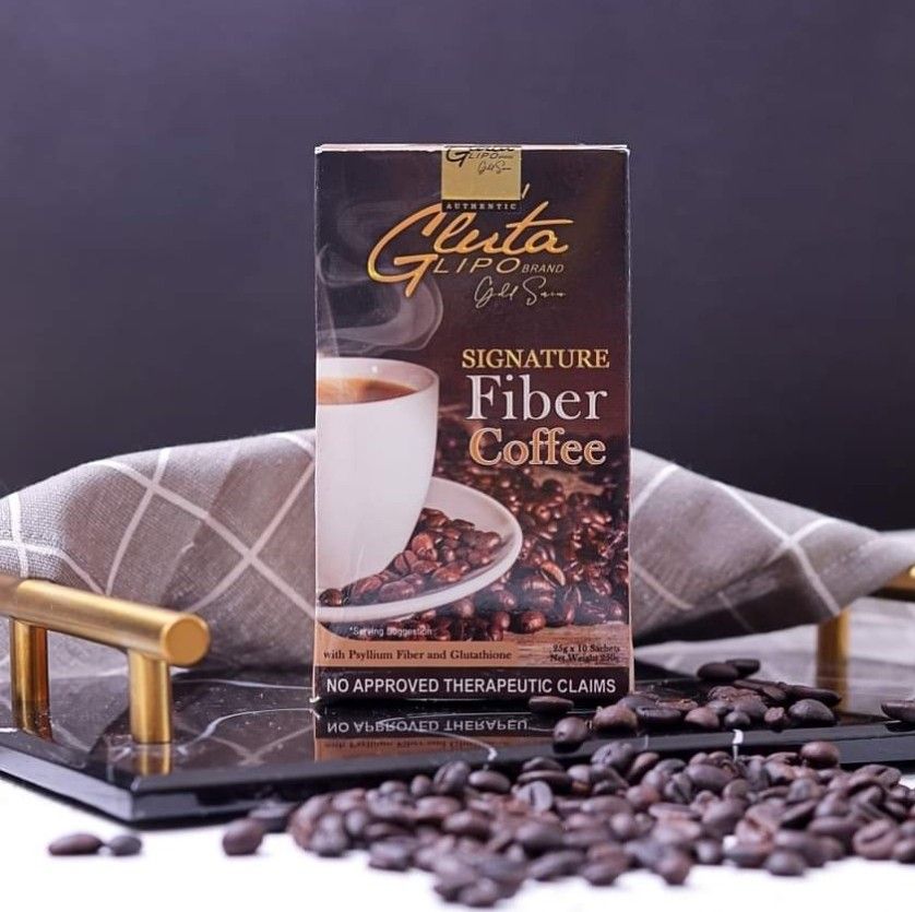 Gluta Lipo Gold Series- Fiber Coffee, Food & Drinks, Beverages on Carousell