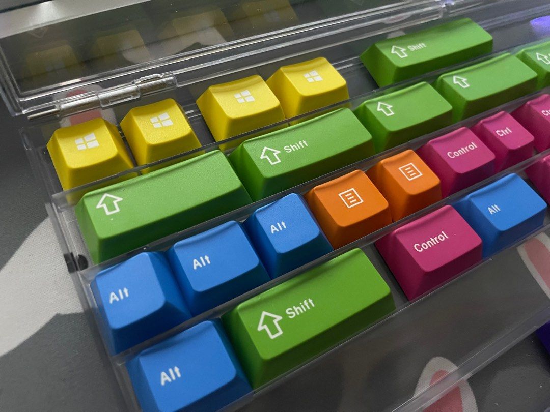 GMK Neon RGBY add-on kit, Computers & Tech, Parts & Accessories ...