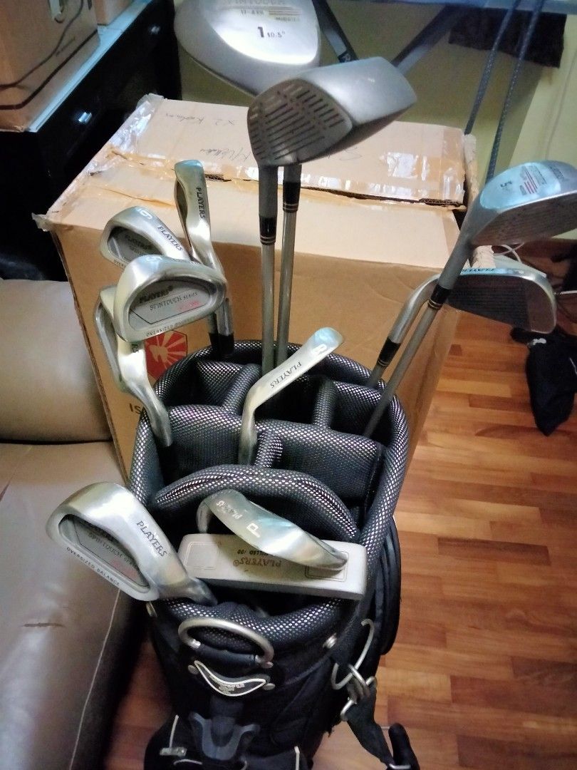 Golf Bag set (Ashworth Lexus), Sports Equipment, Sports & Games, Golf ...