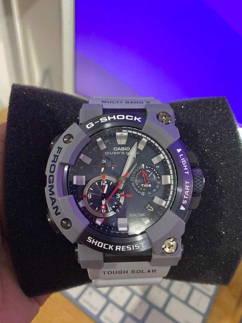 GSHOCK LIMITED EDITION FROGMAN ROYAL NAVY GWF-A1000RN-8, Luxury ...