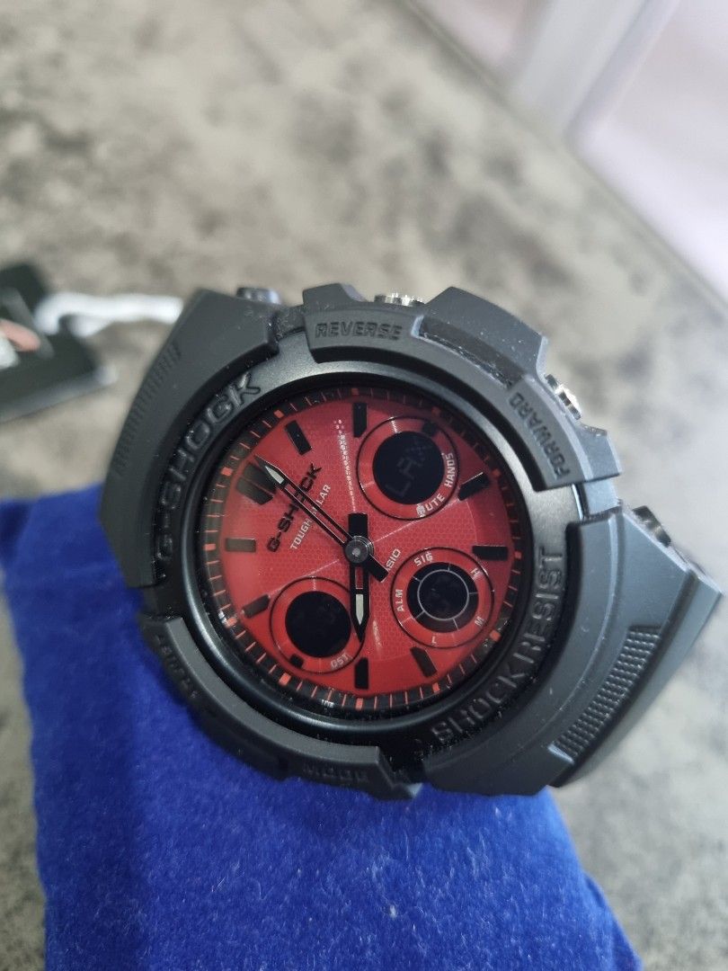 G-Shock Adrenaline Red small case (tough solar), Men's Fashion, Watches ...