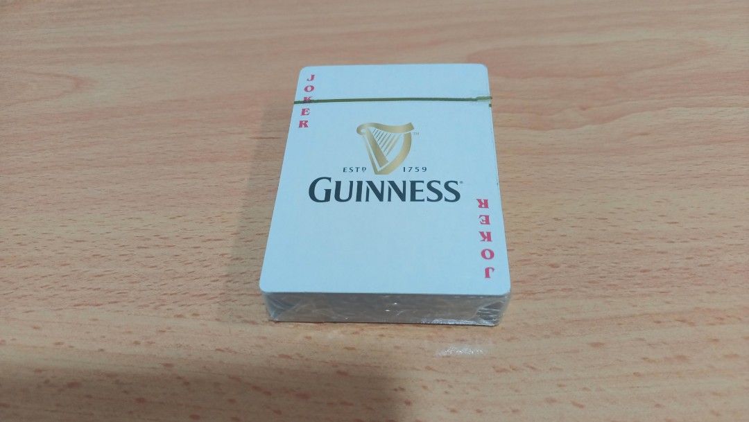 Guinness Playing Cards 2012, Hobbies & Toys, Toys & Games on Carousell