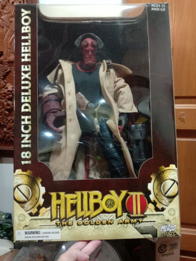 Hellboy II - the golden army - 18 inch deluxe- closed mouth, Hobbies ...