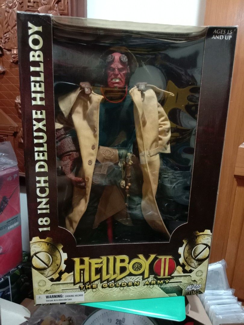 Hellboy II the golden army - 18 inch deluxe figure - opened mouth ...