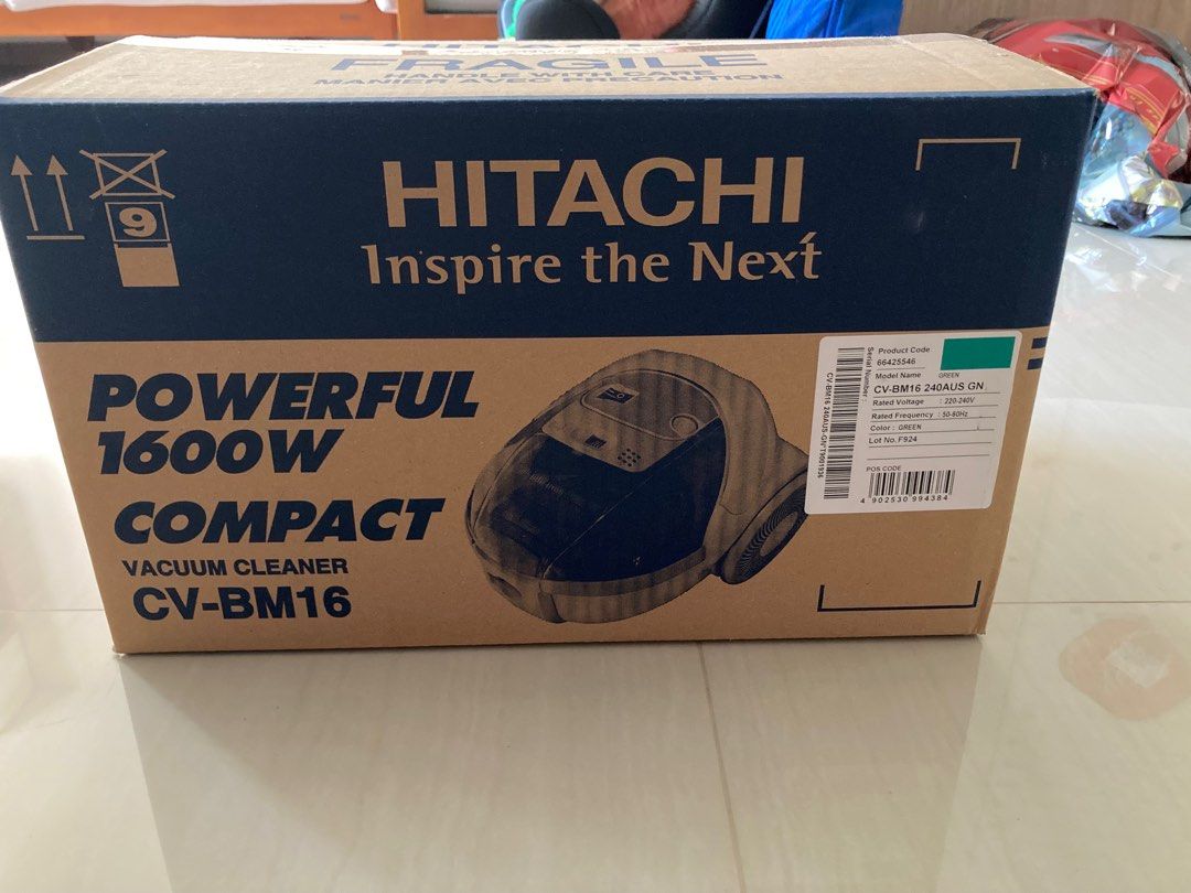 Hitachi Compact Vacuum Cleaner CV-BM16, Furniture & Home Living ...