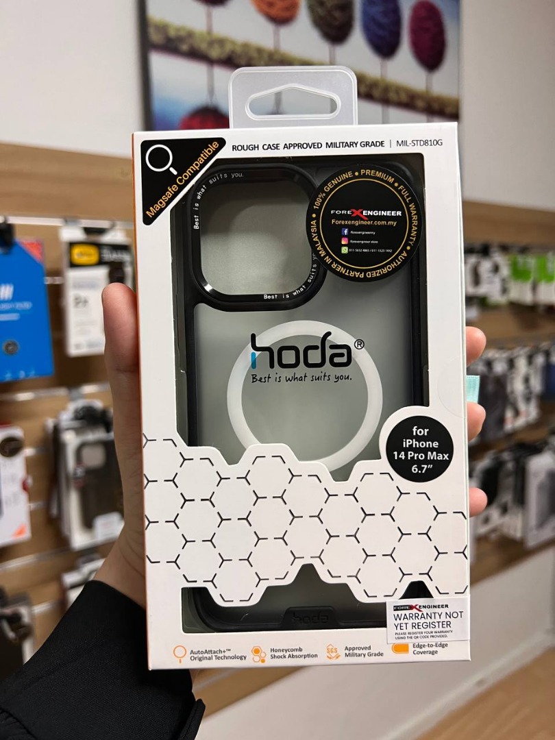 Hoda Rough Case for iPhone 14 Pro Max - MagSafe Compatible Military ...