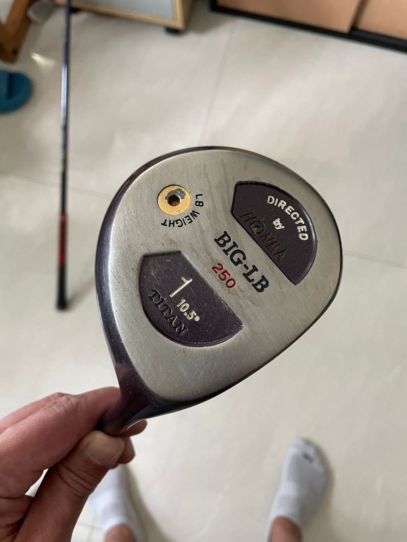 HONMA BIG-LB DRIVER 10.5º GRAPHITE REGULAR FLEX, Sports Equipment, Sports & Games, Golf on Carousell