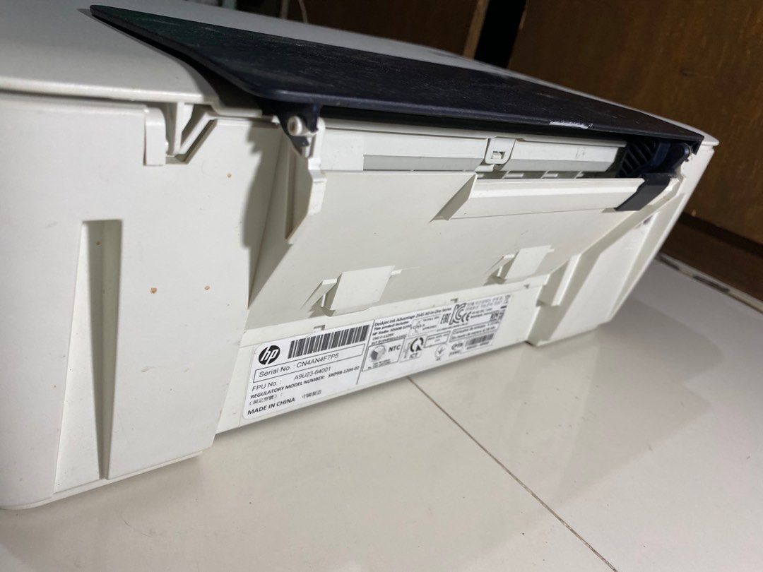 HP Deskjet Ink Advantage 2545 All-in-One Series, Computers & Tech ...