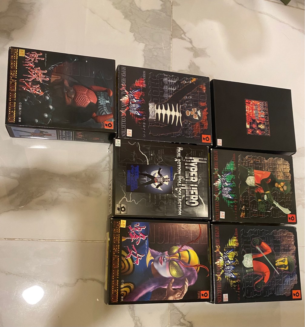 hyper hero series Kamen rider shocker trooper and villain, Hobbies ...