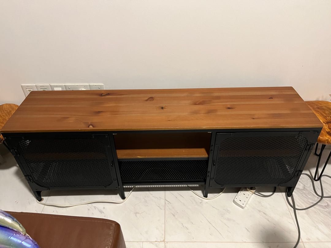 Ikea Fjallbo tv bench, Furniture & Home Living, Furniture, TV Consoles ...