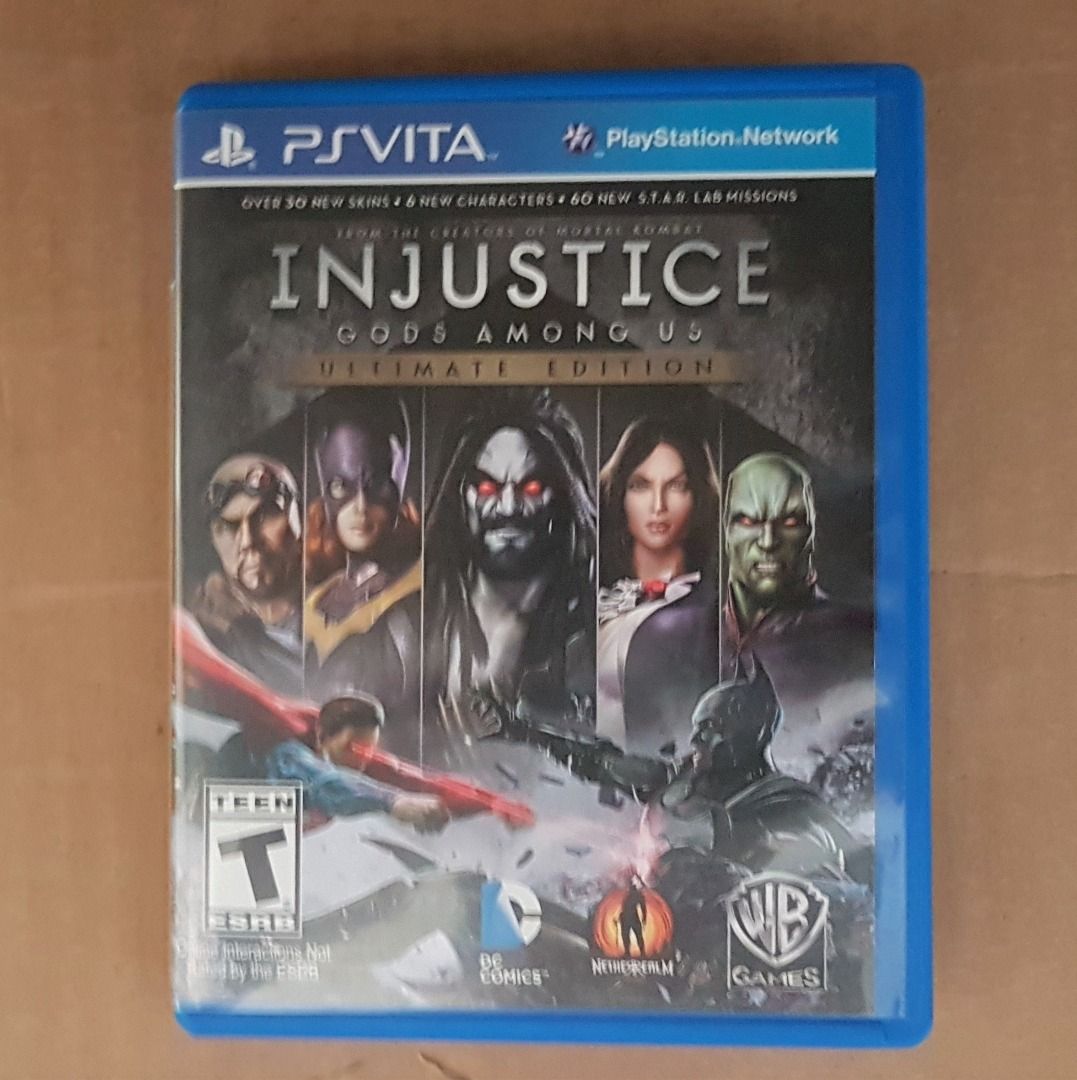 Injustice, God Among Us, Ultimate Edition, Sony PlayStation, PS Vita ...