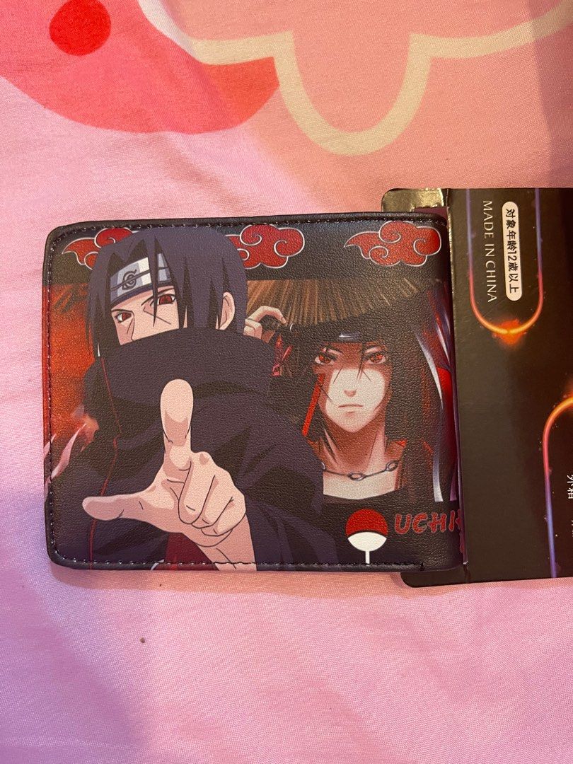Itachi Uchiha wallet (naruto), Men's Fashion, Watches & Accessories ...