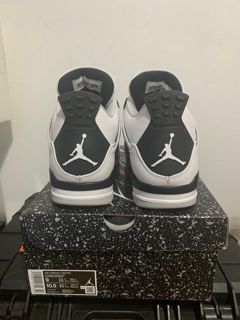 J4 Military Black 9us, Men's Fashion, Footwear, Sneakers on Carousell