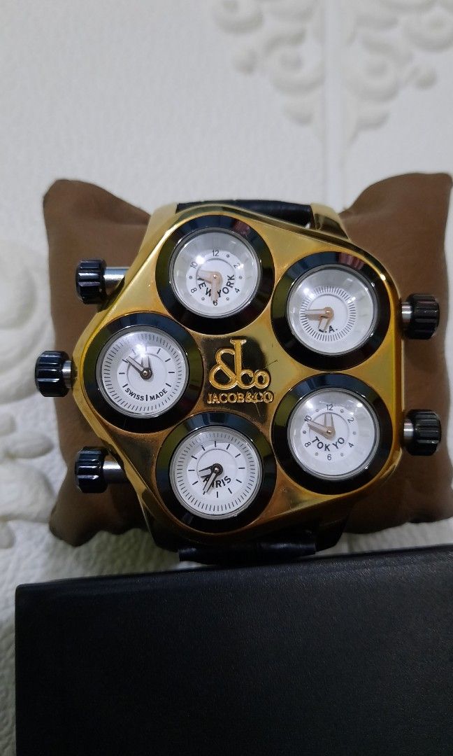 Jacob&CO watch, Fesyen Pria, Jam Tangan di Carousell