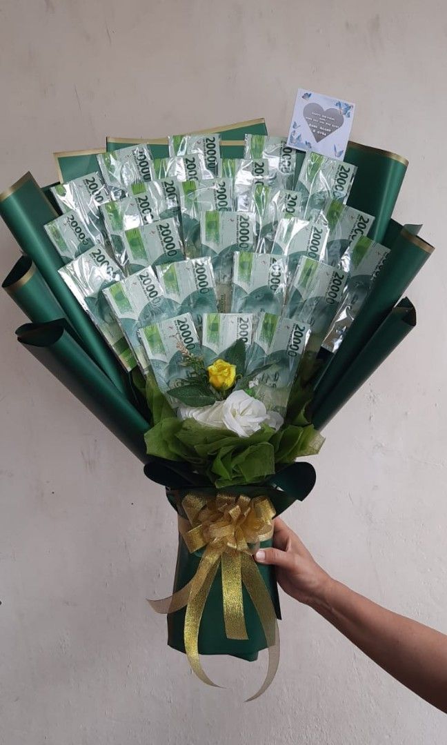 Jasa Bucket Uang Murah, Desain & Kerajinan Tangan, Karya Seni di Carousell