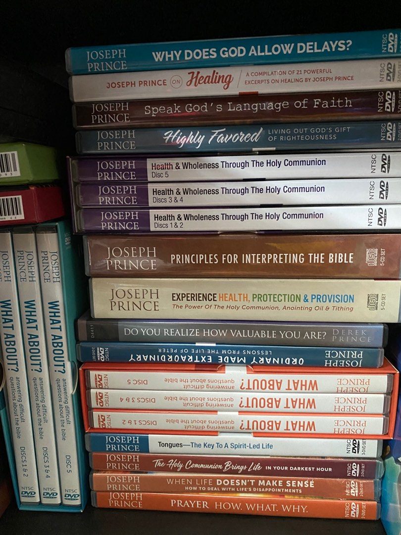 Joseph Prince sermon DVD and CD series, Hobbies & Toys, Music & Media ...