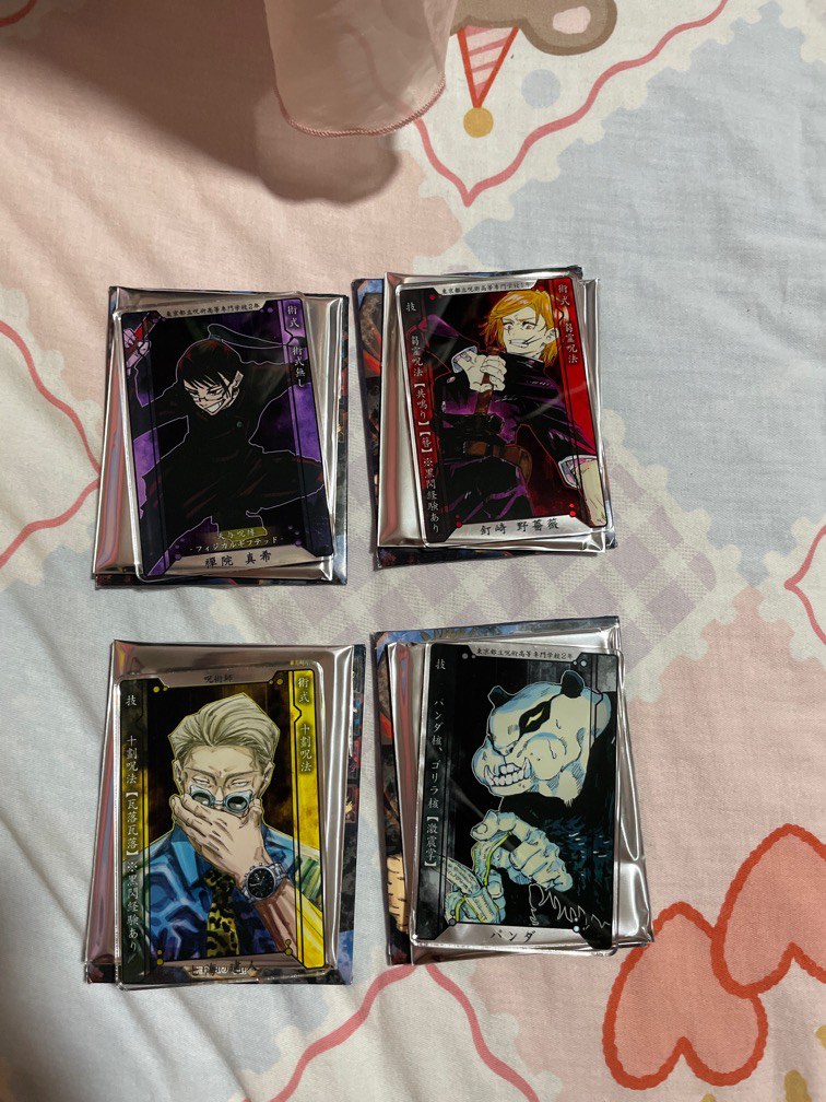 jujutsu kaisen jjk jump shop acrylic status cards, Hobbies & Toys ...