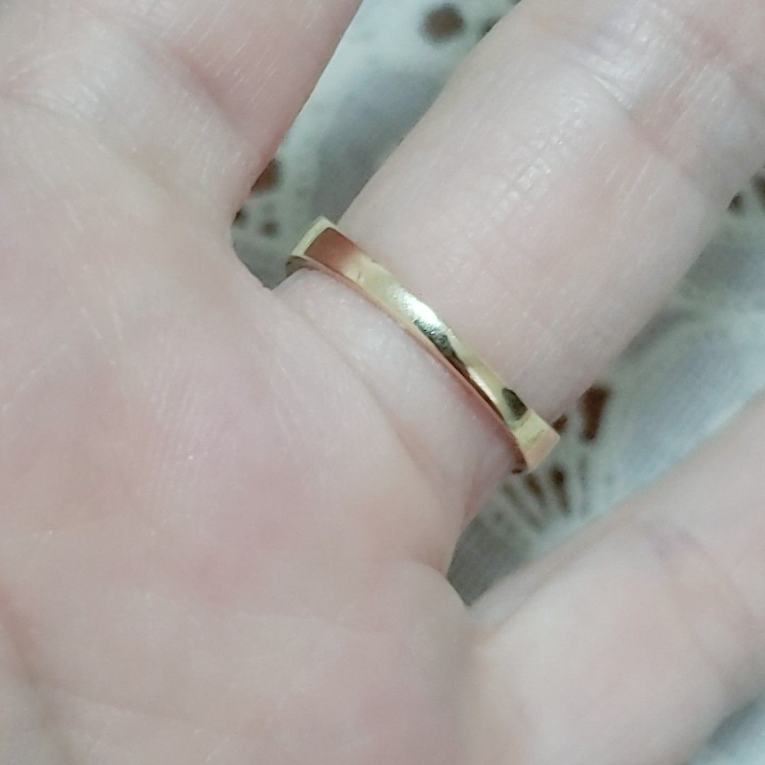 K18 Japan Gold 0.60 ct. Diamond 2 in 1 Engagement Wedding Ring, Women's Fashion, Jewelry ...