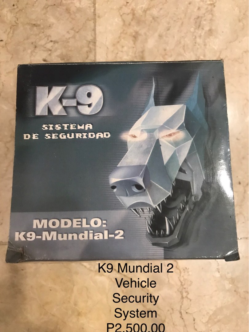 K9 Mundial 2 Vehicle Security System, Car Parts & Accessories, Body ...
