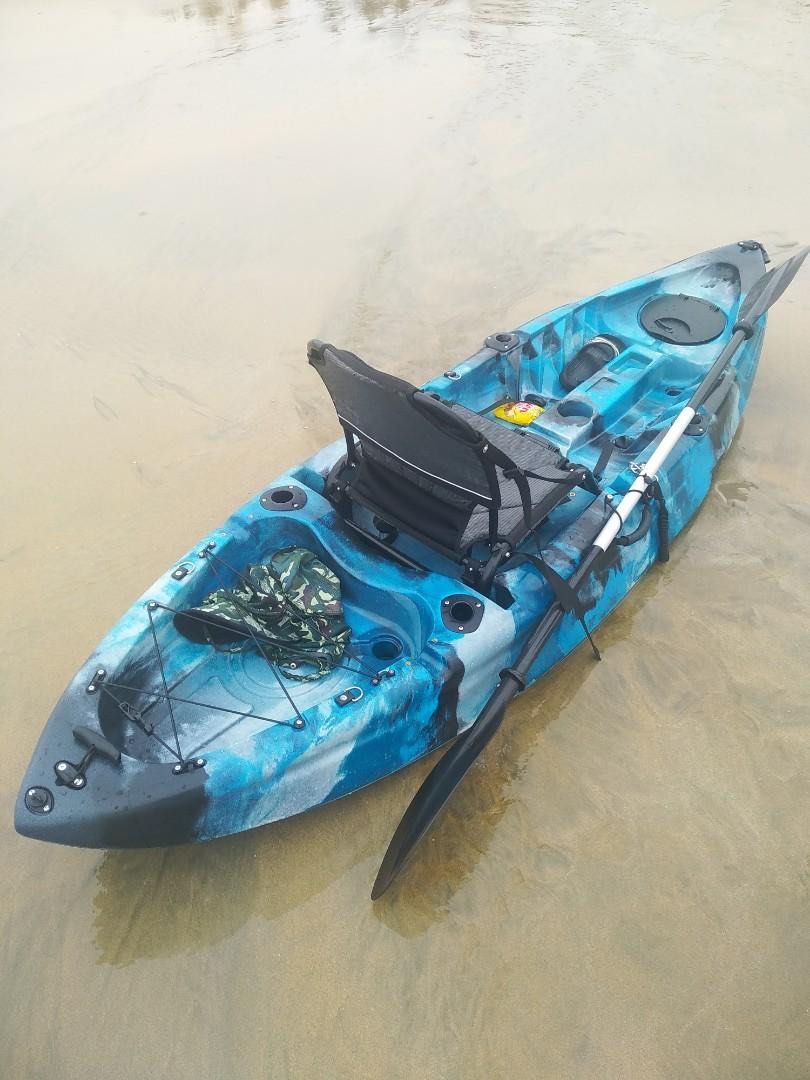 KAYAK SINGLE SEAT, Sports Equipment, Fishing on Carousell